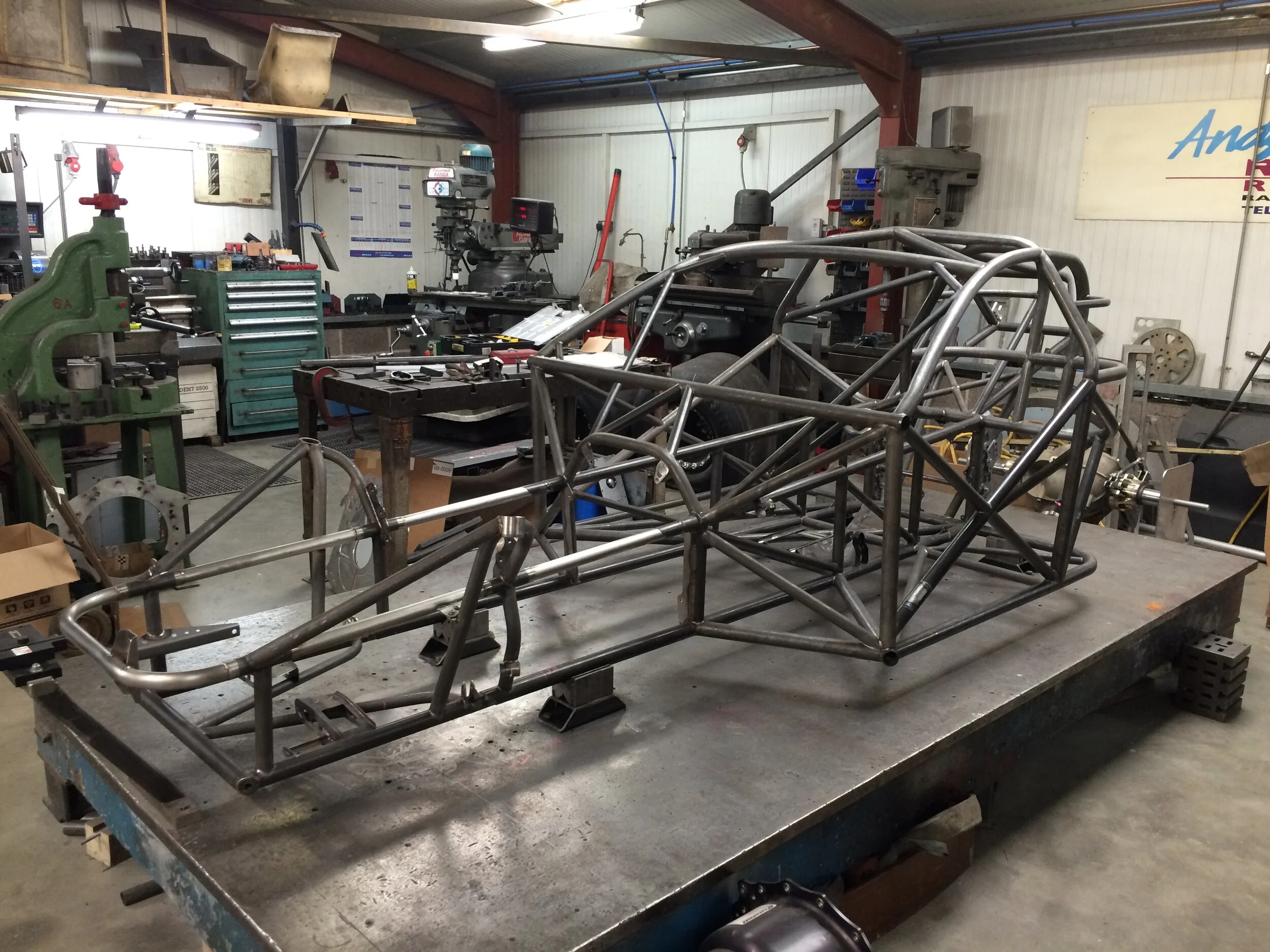 Custom Spaceframe Chassis — Robinson Race Cars