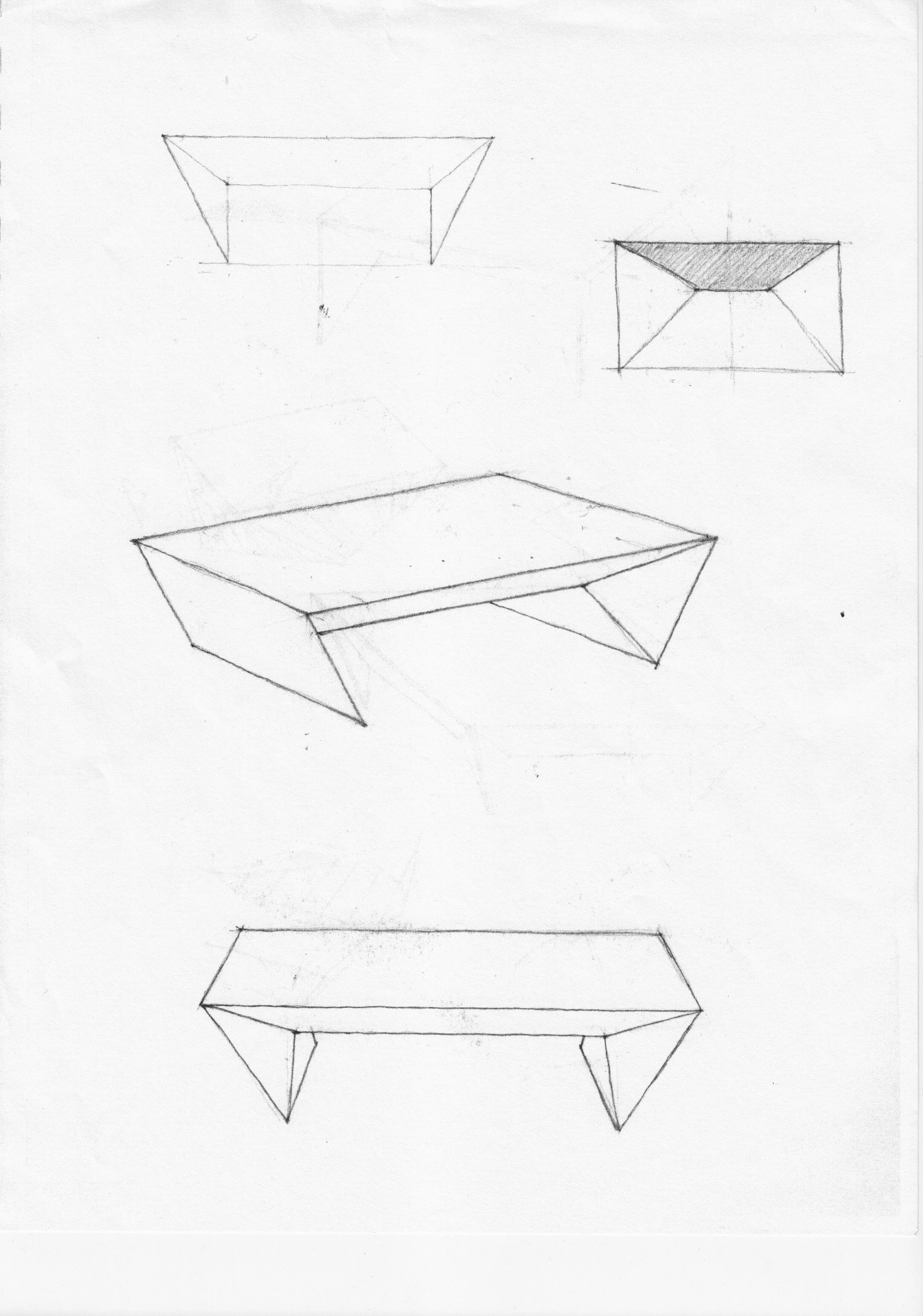Wedge Table — takeshi miyakawa design
