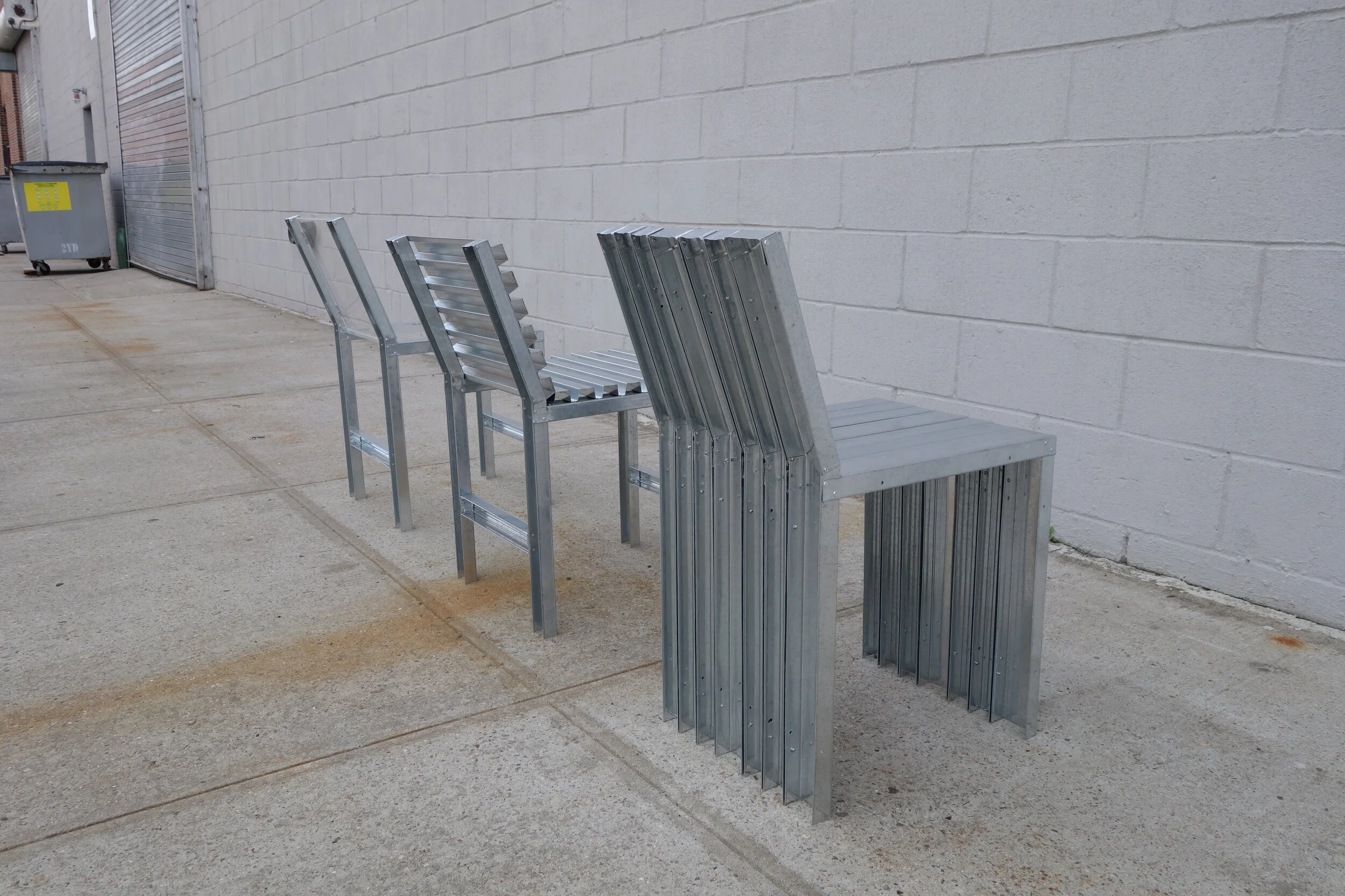 Stud Chairs + Table — takeshi miyakawa design