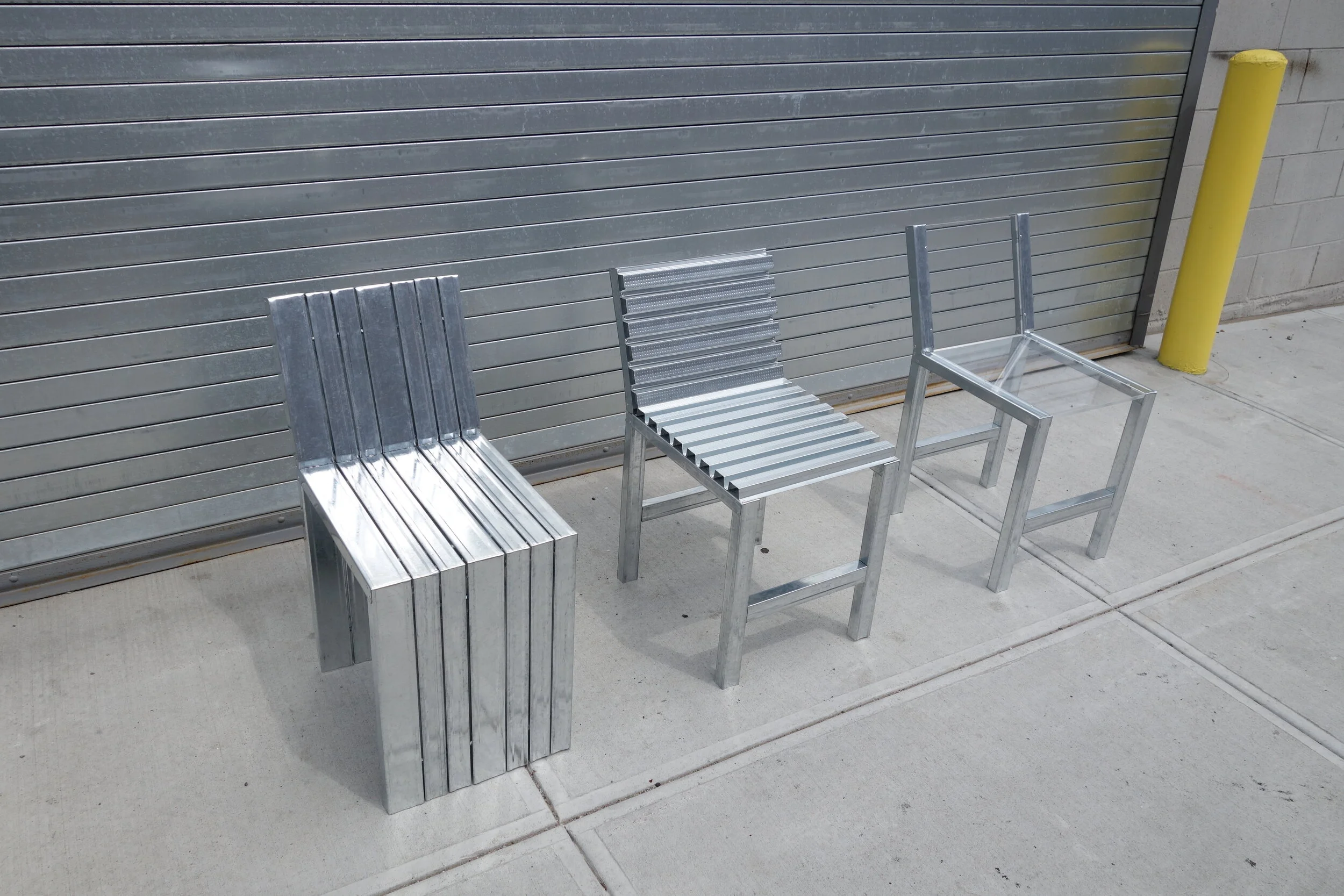 Stud Chairs + Table — takeshi miyakawa design