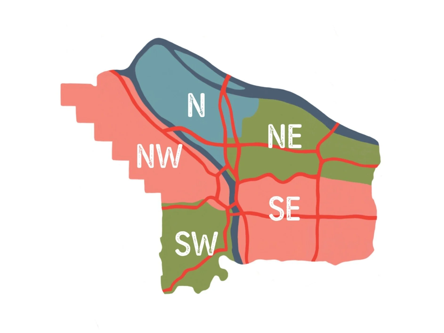 Map Of Northeast Oregon