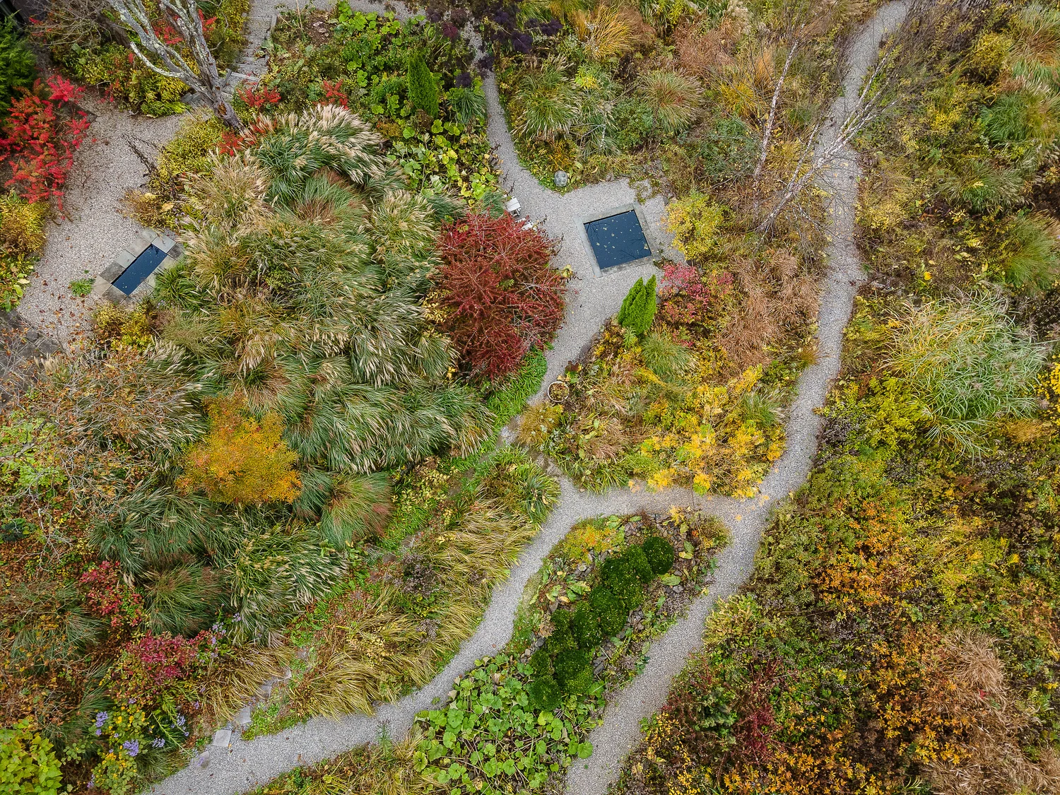 Autumn test flight — View from Federal Twist