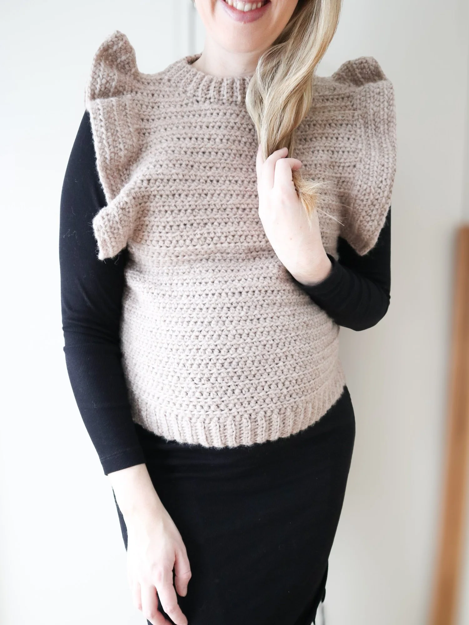 Free Vest Crochet Pattern - Frills Vest — Coffee & Crocheting