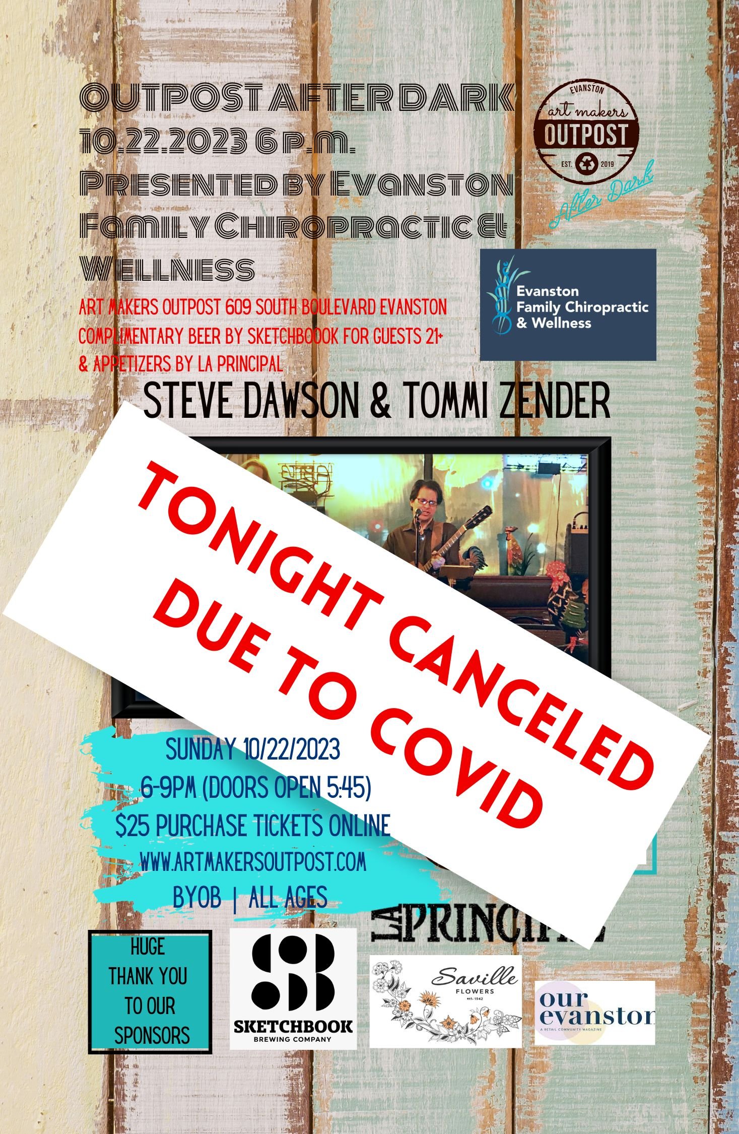 Outpost After Dark: Salon Series Concerts — ART MAKERS OUTPOST