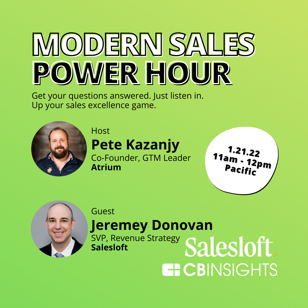 Modern Sales Power Hour — Modern Sales Pros