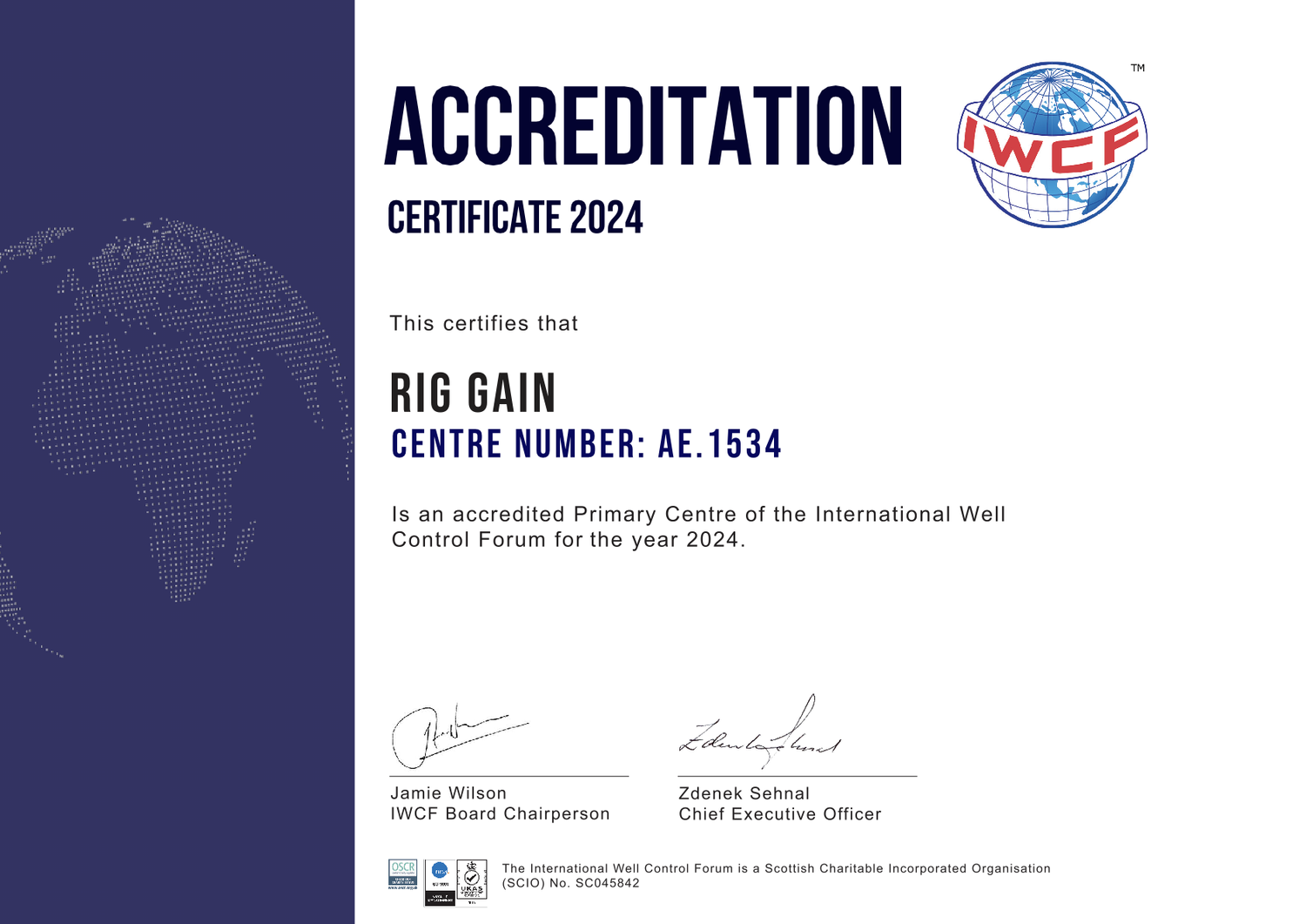 About Us | IWCF IADC Well Control Training School | RIG GAIN