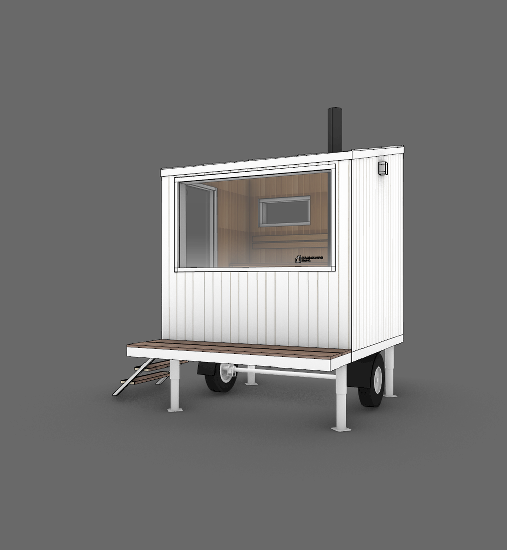 Mobile Sauna ⇒ Scandinavian Design High quality Portable Sauna