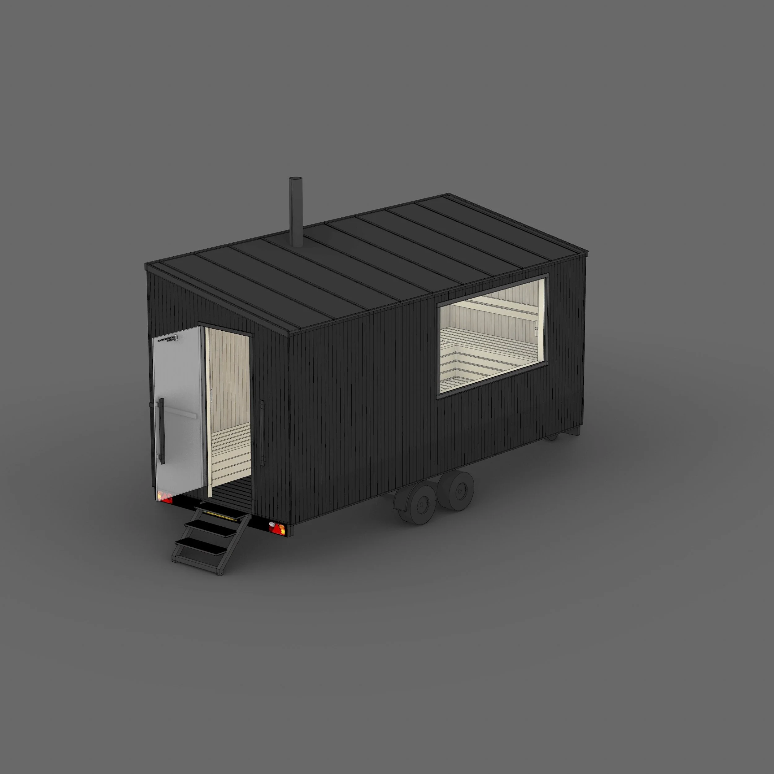 Mobile Sauna ⇒ Scandinavian Design High quality Portable Sauna