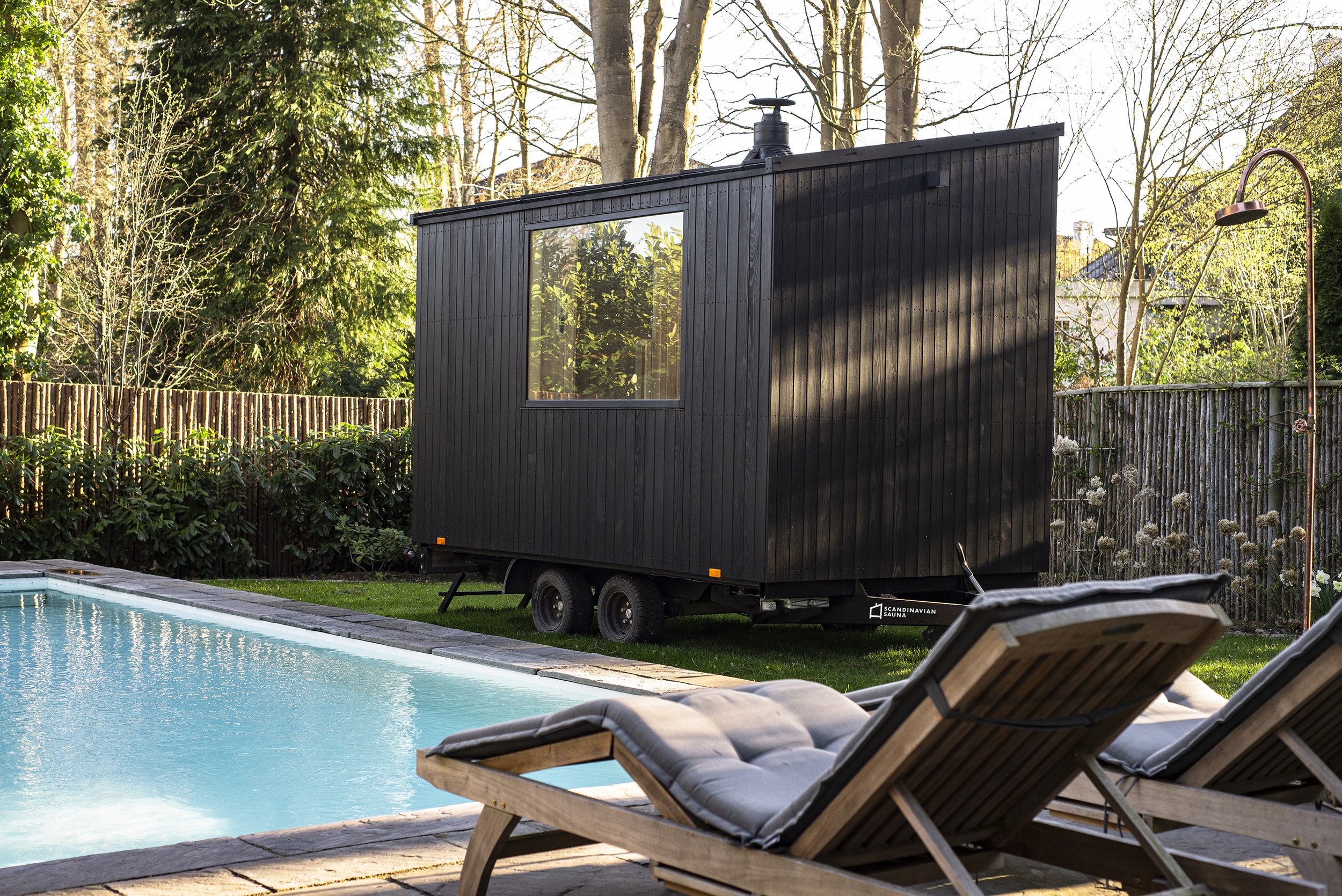 Mobile Sauna ⇒ Learn more Scandinavian Designed Outdoor Sauna