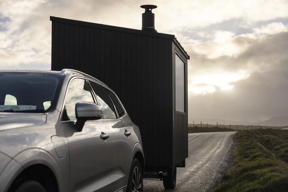 Mobile Sauna ⇒ Learn more Scandinavian Designed Outdoor Sauna