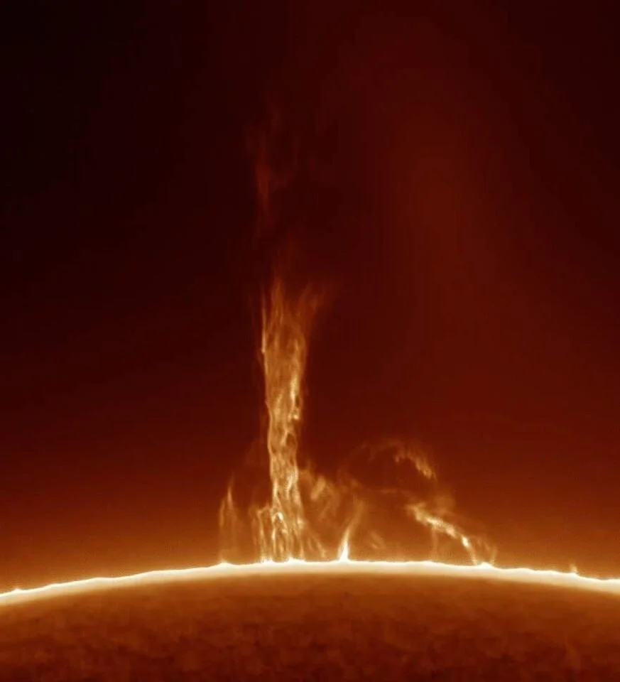 Solar Prominence — Amateur Astronomy Image of the Day - AAPOD2