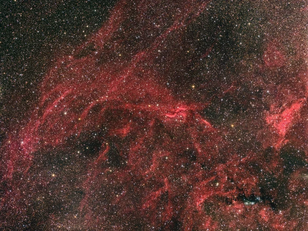 Galaxy Red Nebula