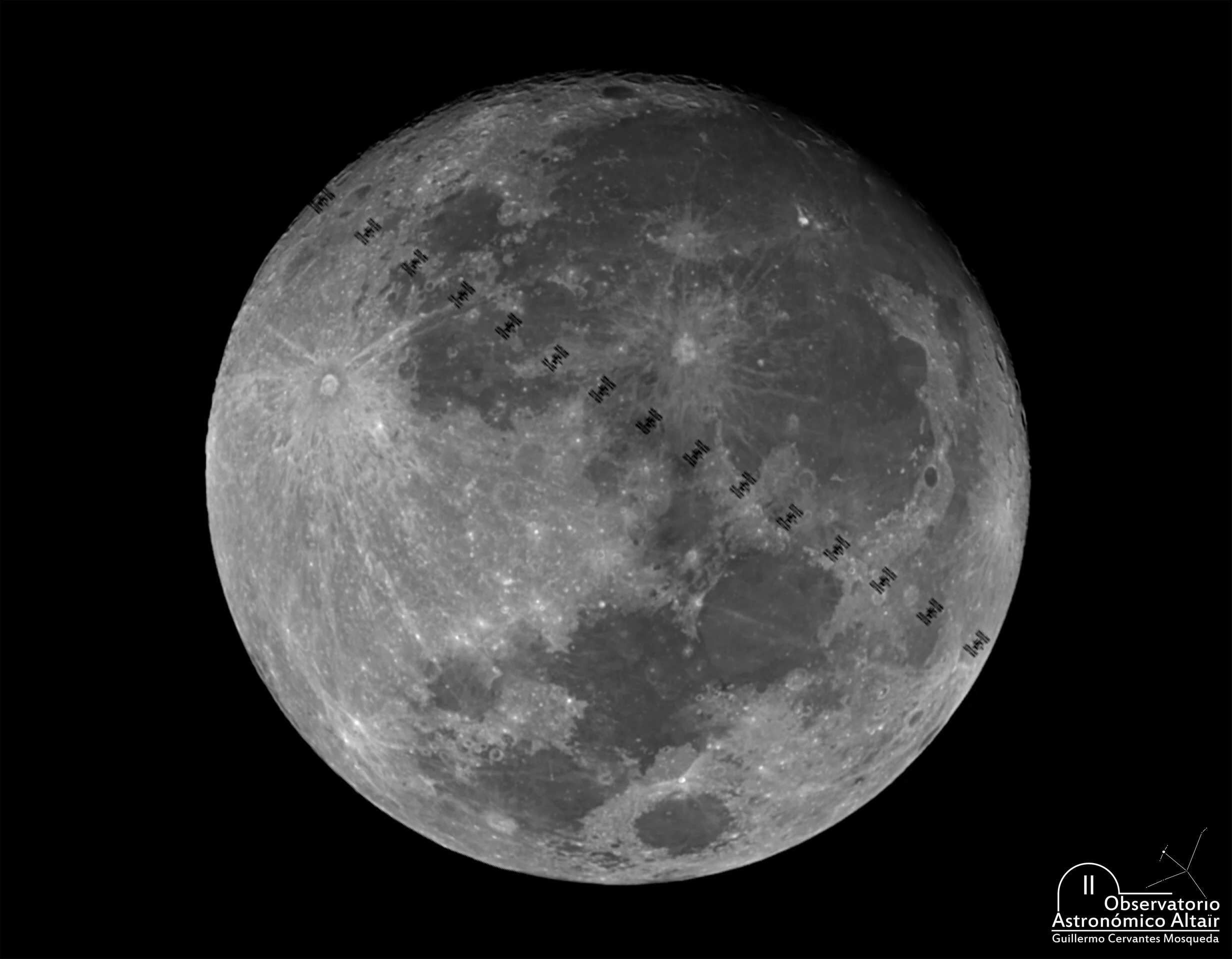 ISS Transit on the Moon — AAPOD2.COM