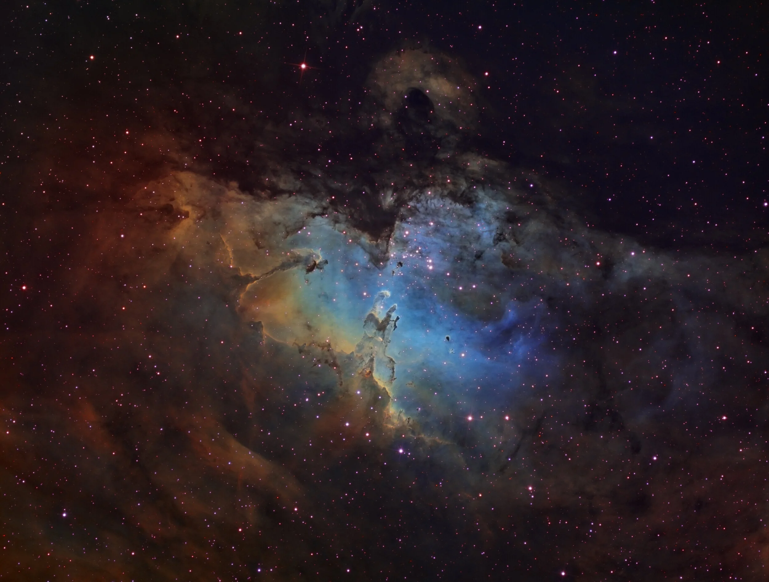 Christ Picture Of Eagle Nebula