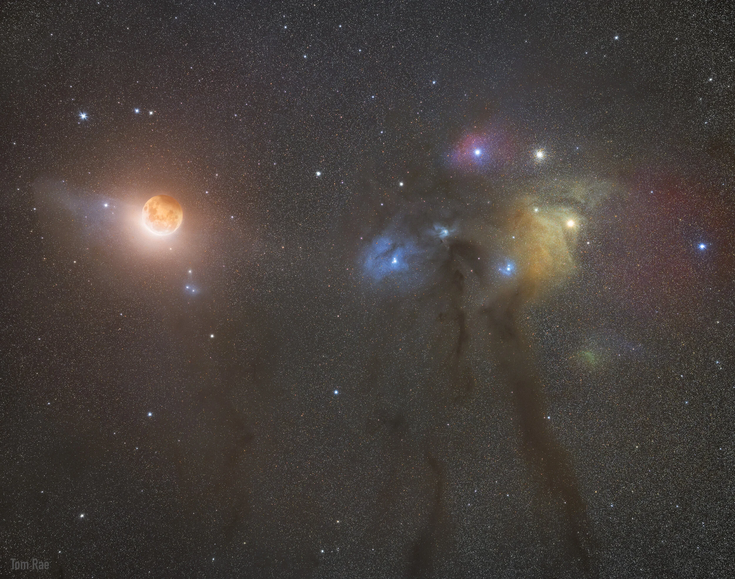 Rho Ophiuchi and The Eclipse — AAPOD2.COM