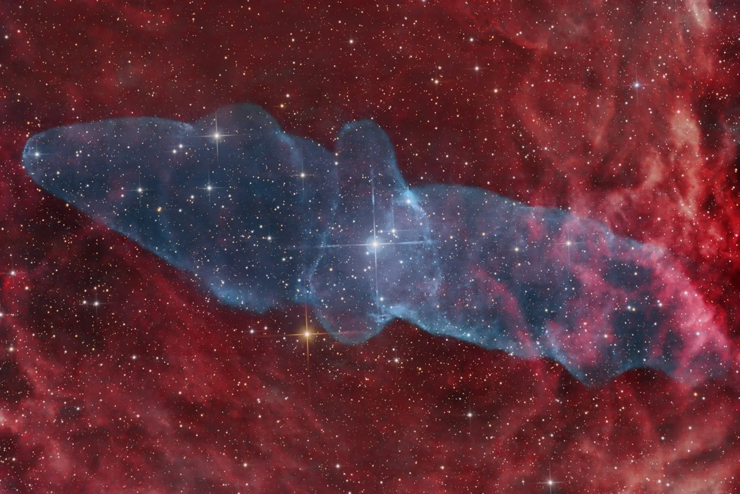 Squid Nebula Sh2-129 — AAPOD2.COM
