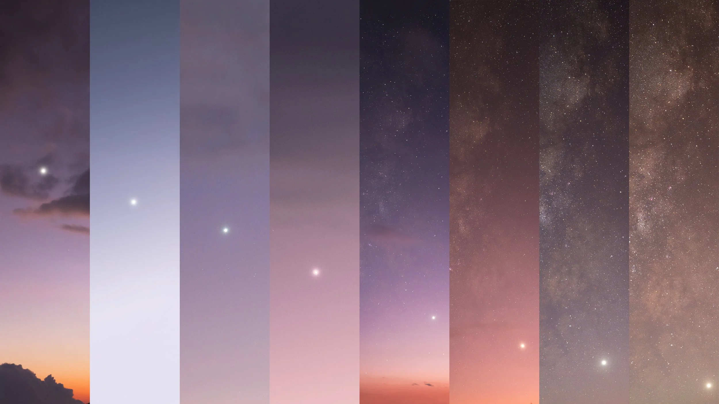 Venus through Twilight Colors — AAPOD2.COM