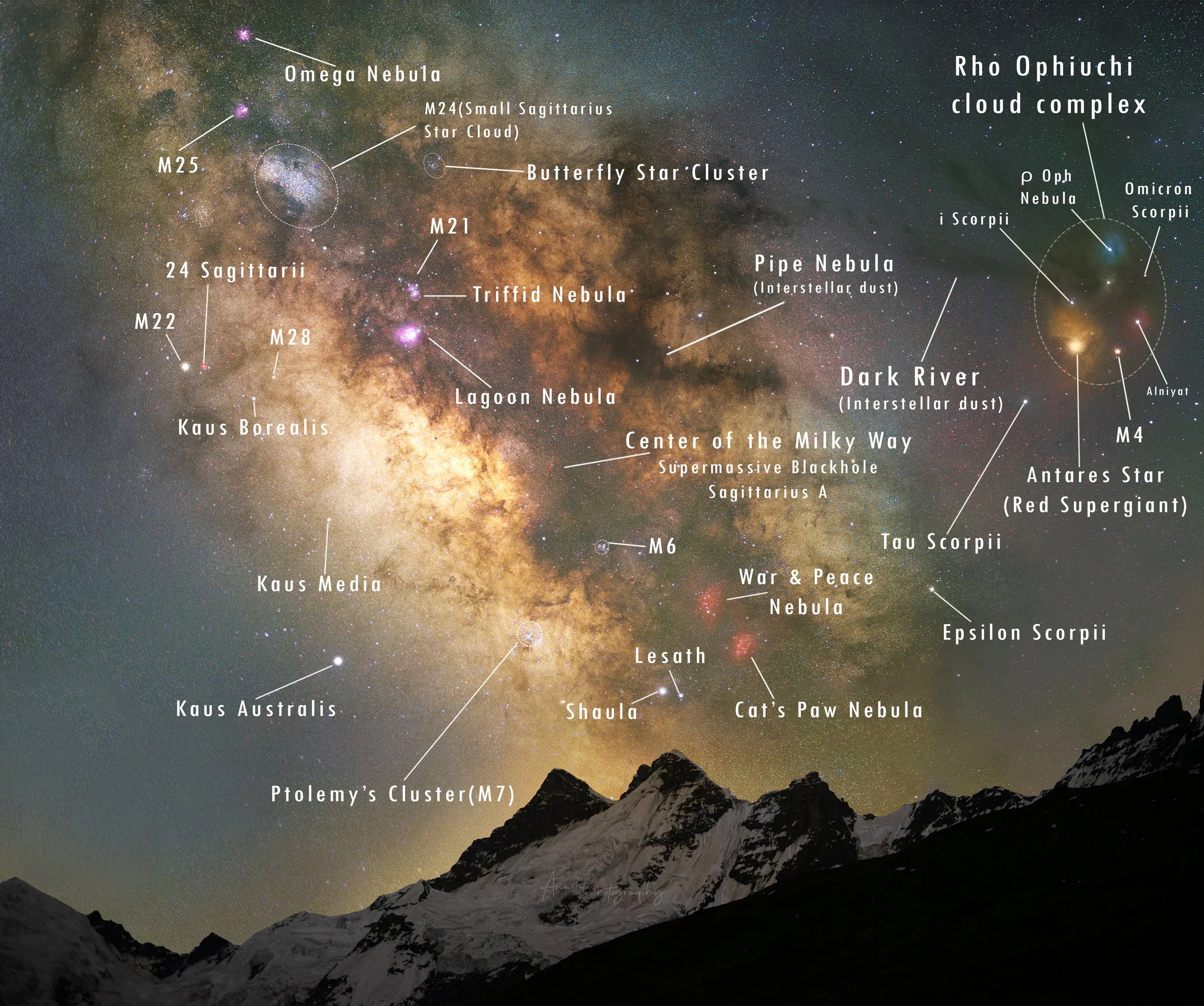 Capturing the details of Milky Way over a glacier — AAPOD2.COM