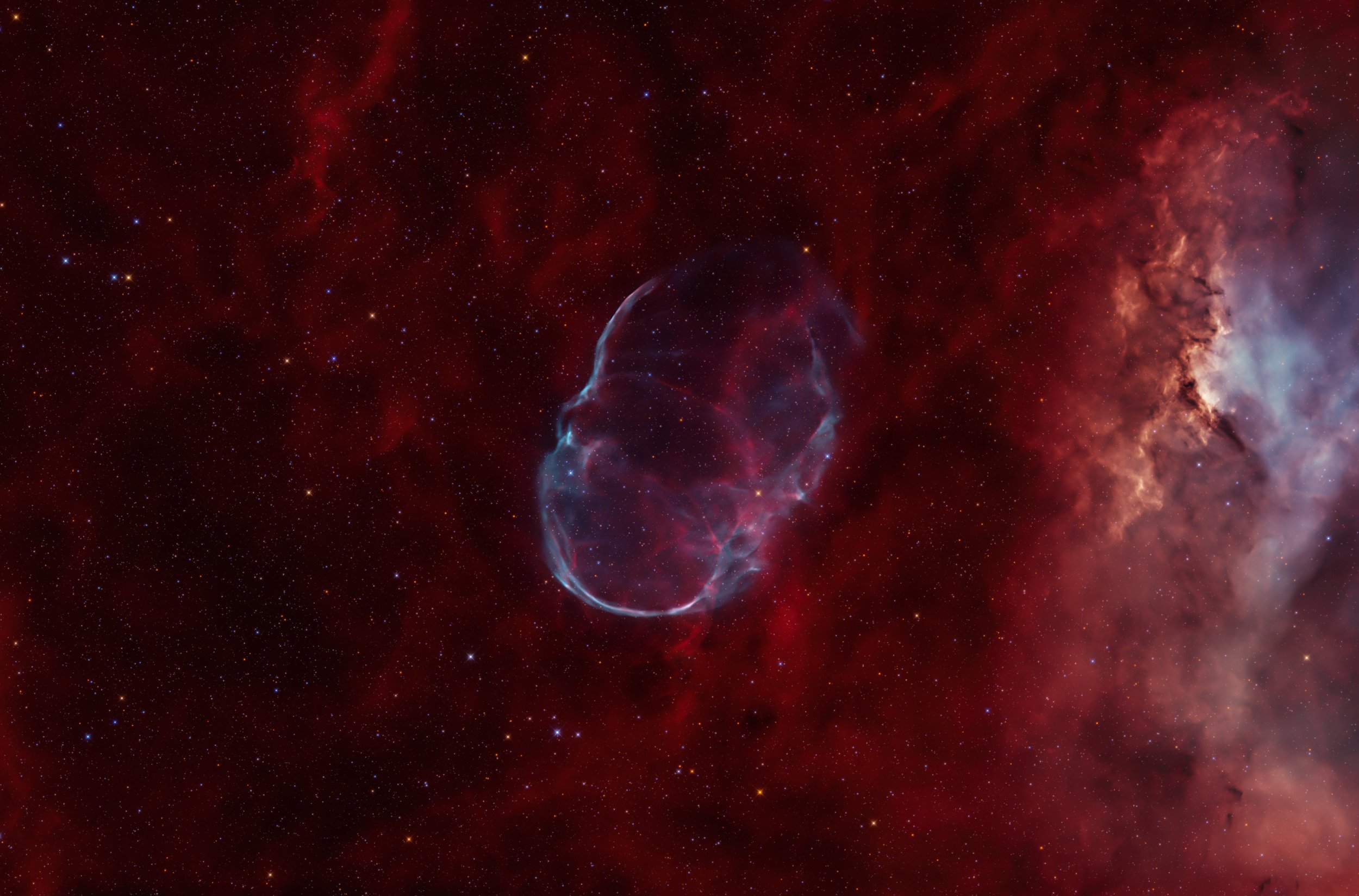 SNR G206.9+ 2.3 in Monoceros — AAPOD2.COM