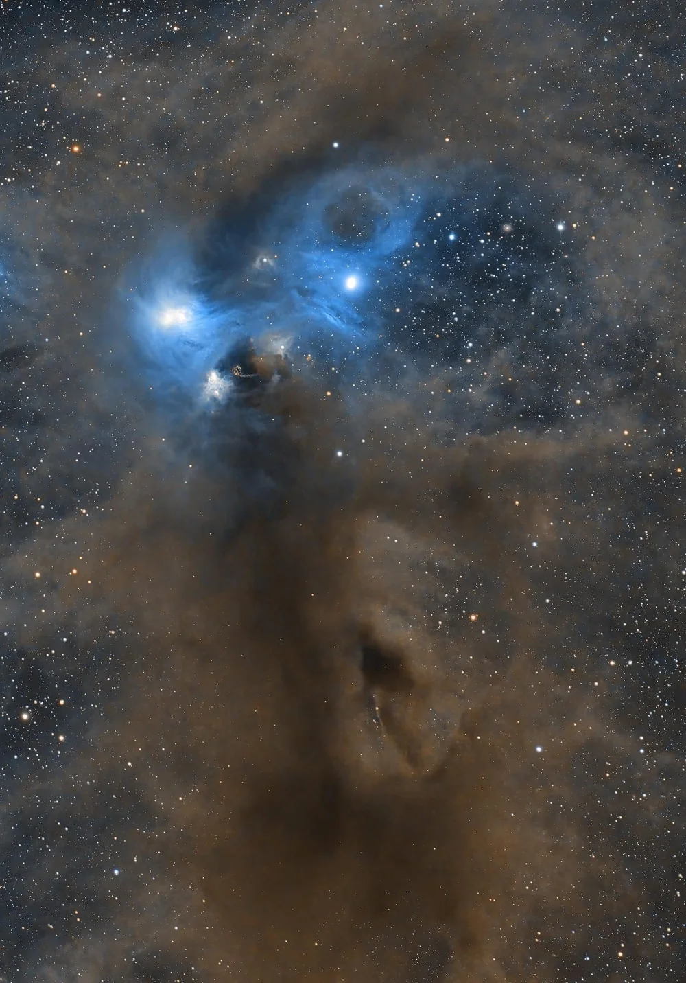 The Molecular Nebula in Corona Australe — AAPOD2.COM