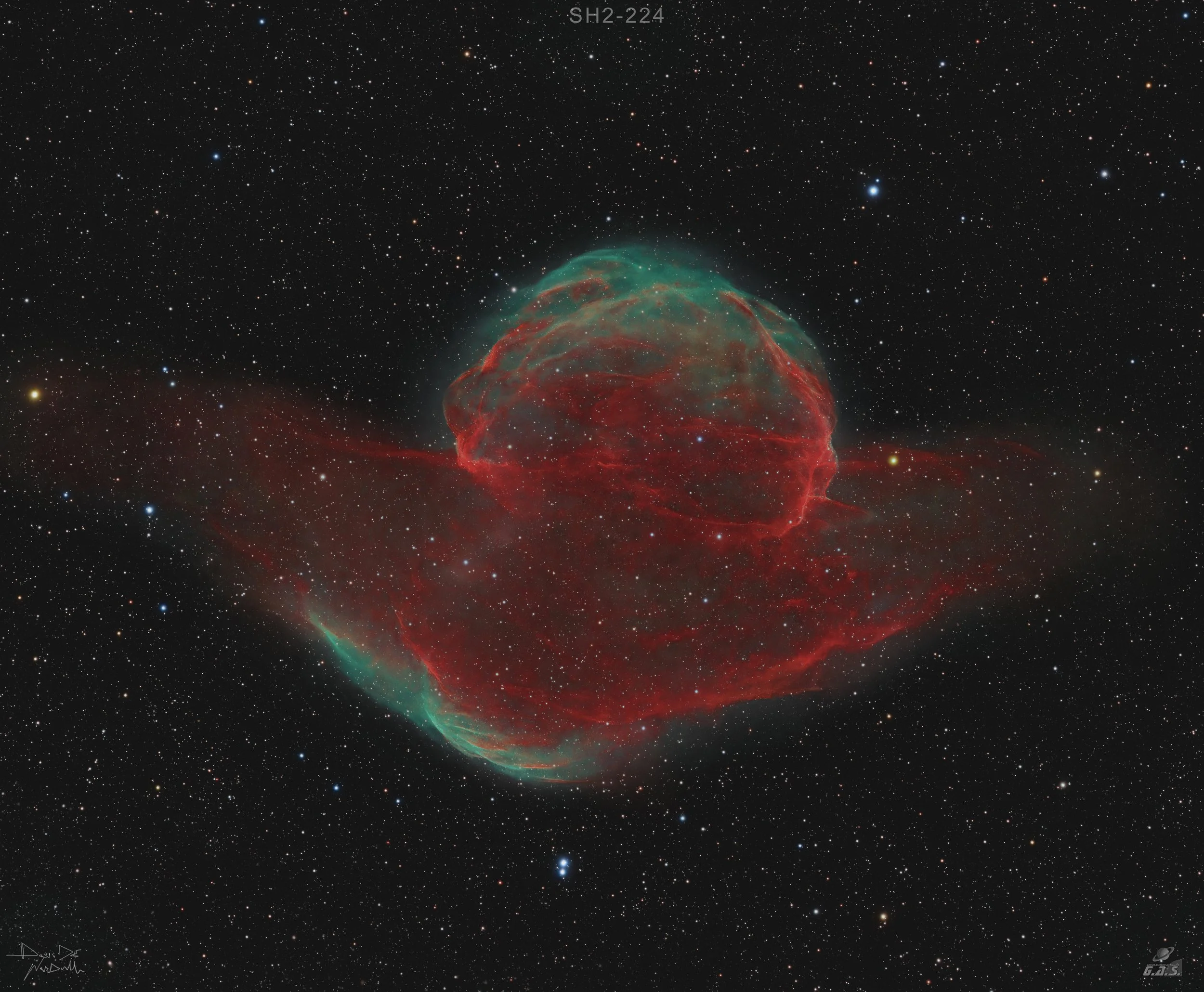 SH2-224 Supernova Remnant — AAPOD2.COM