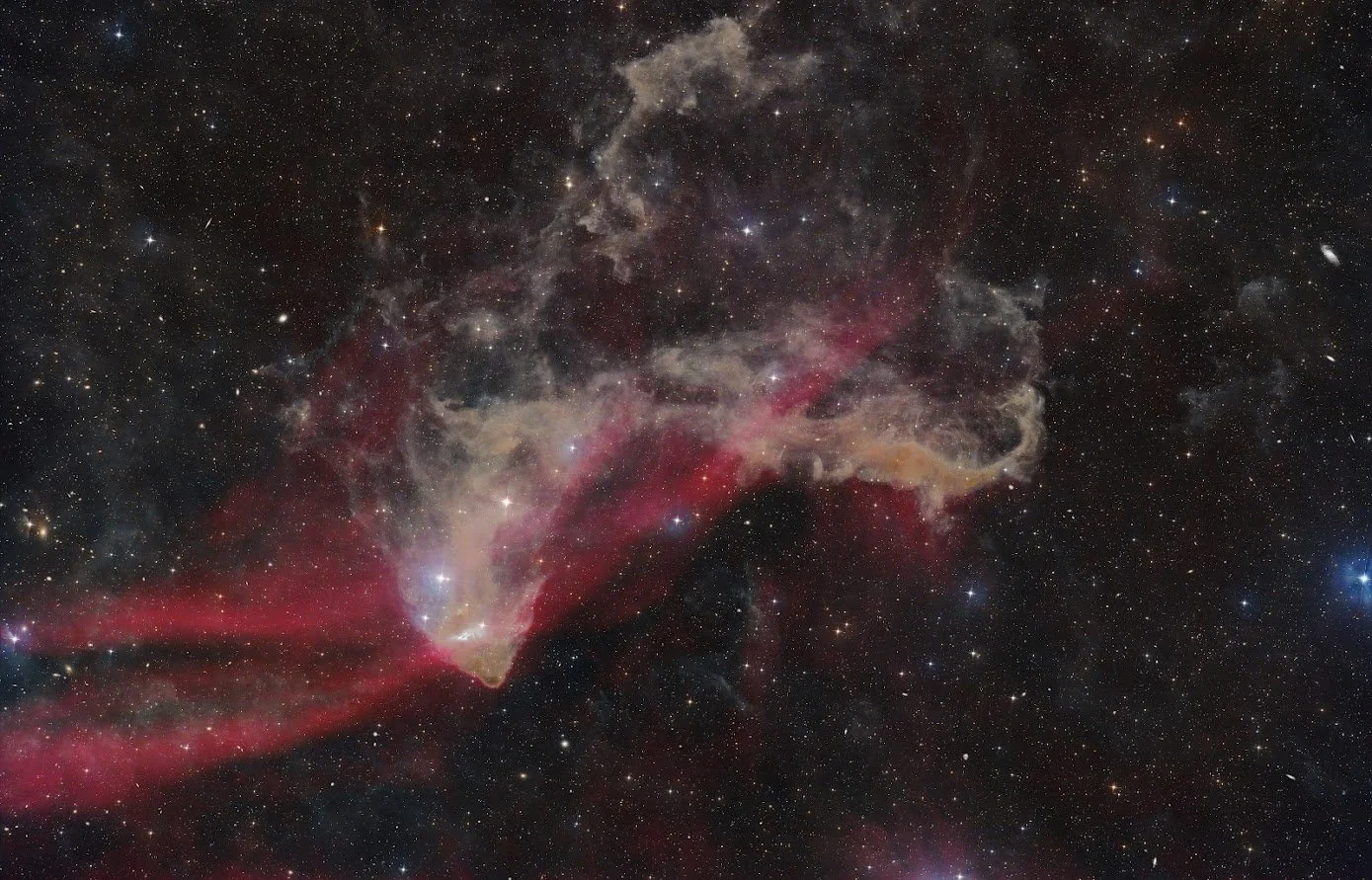 The Gecko nebula - LBN 437 — AAPOD2.COM