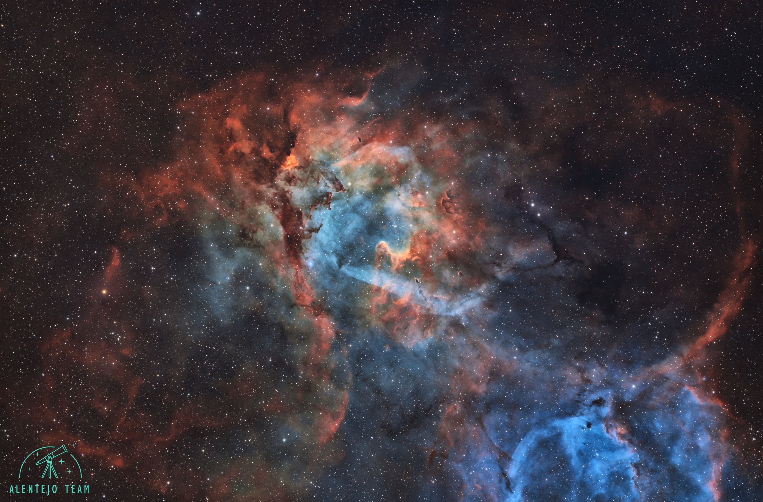 Sh2-132 – The Lion Nebula — AAPOD2.COM