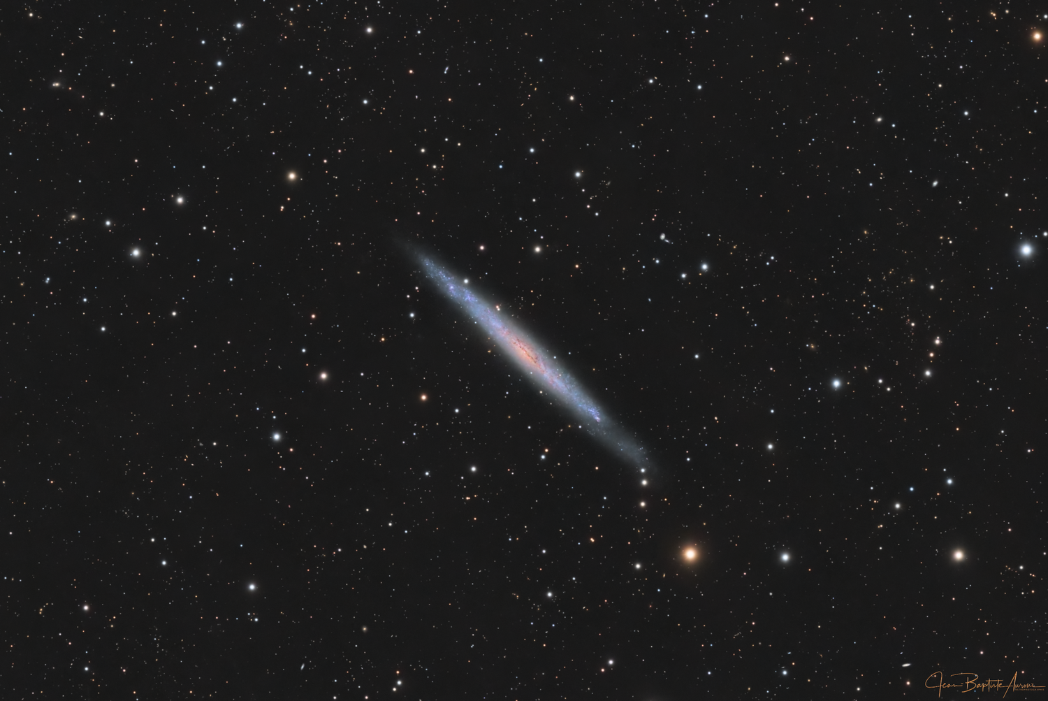 NGC 4244 "Silver Needle Galaxy" — AAPOD2.COM