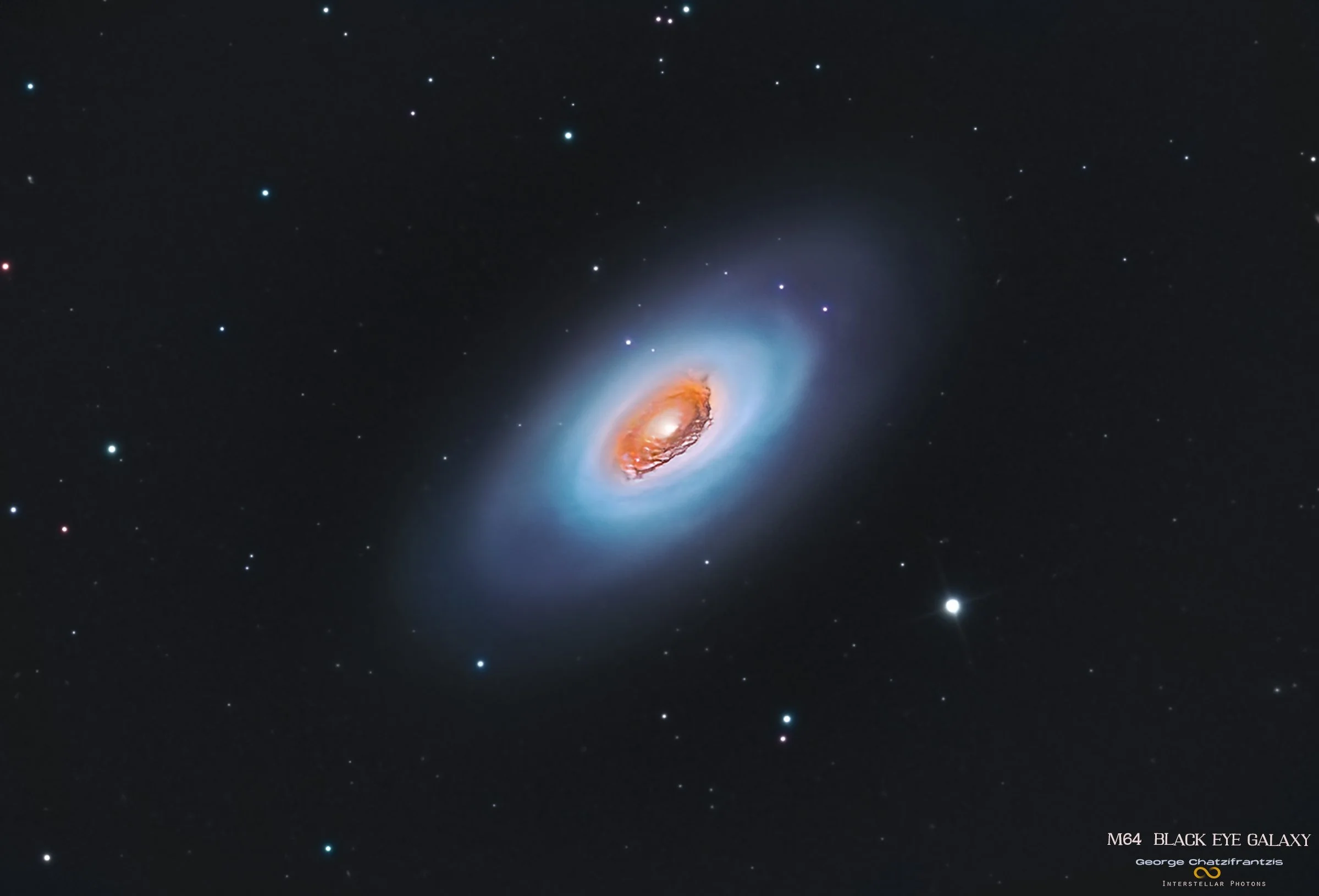 M64 Black Eye Galaxy — AAPOD2.COM