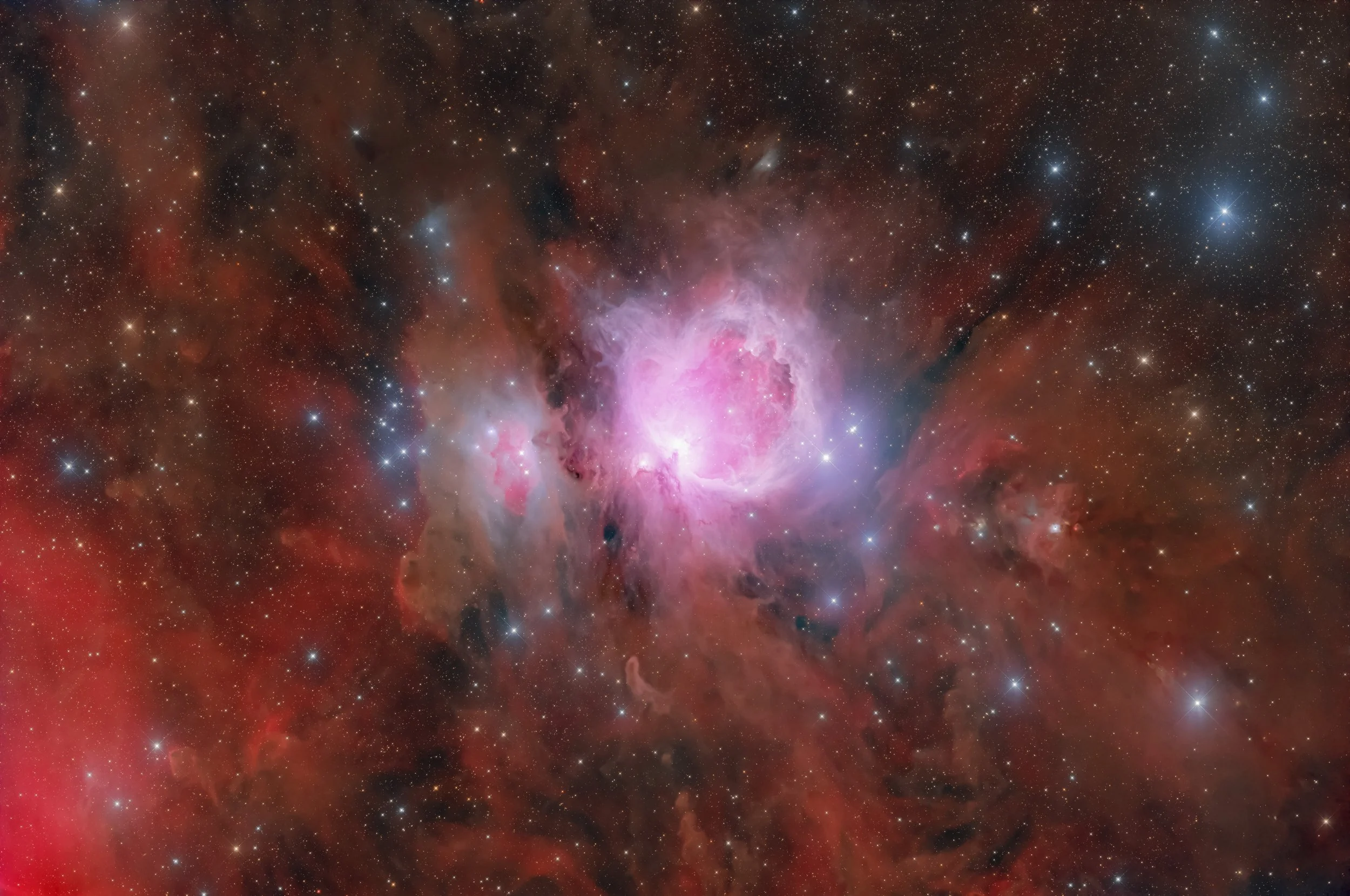 Burning Orion-Nebula m42 — AAPOD2.COM