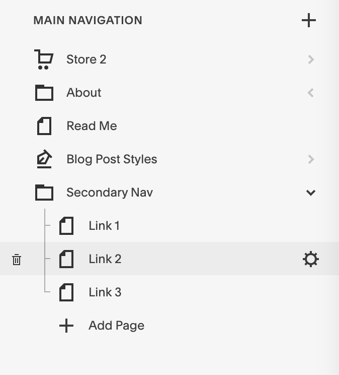 Add Secondary Navigation to Your Squarespace 7.1 Website | Will Myers | Squarespace Plugins