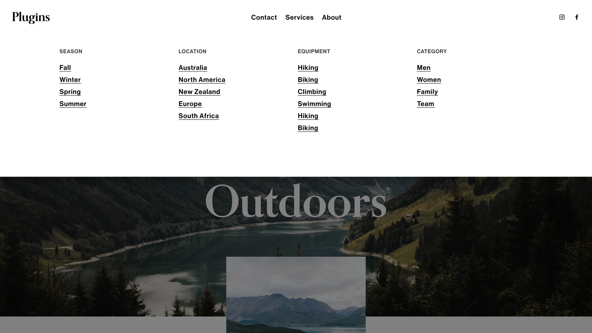 Mega Menu in Squarespace 7.1 (Simple) | Will Myers | Squarespace Plugins