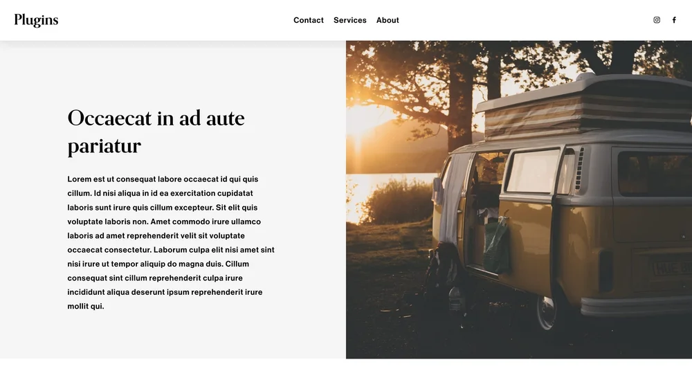 Building a Split Screen Layout Design in Squarespace 7.1 | Will Myers ...