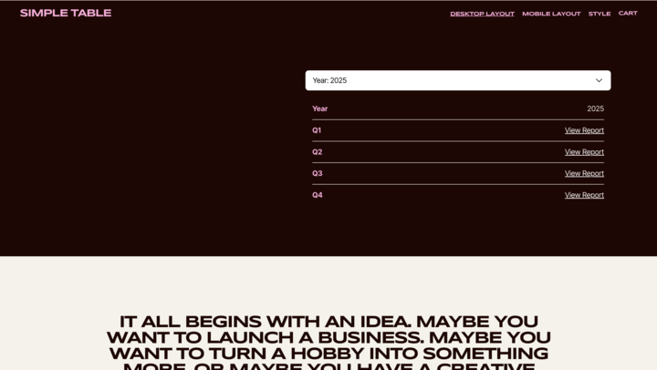 Split Screen Layout Design Pack for Squarespace 7.1 | Will Myers ...