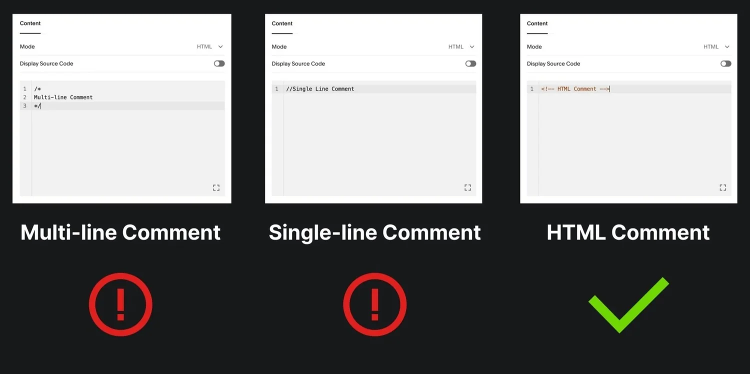 Adding Comments to your Code in Squarespace | Will Myers | Squarespace ...