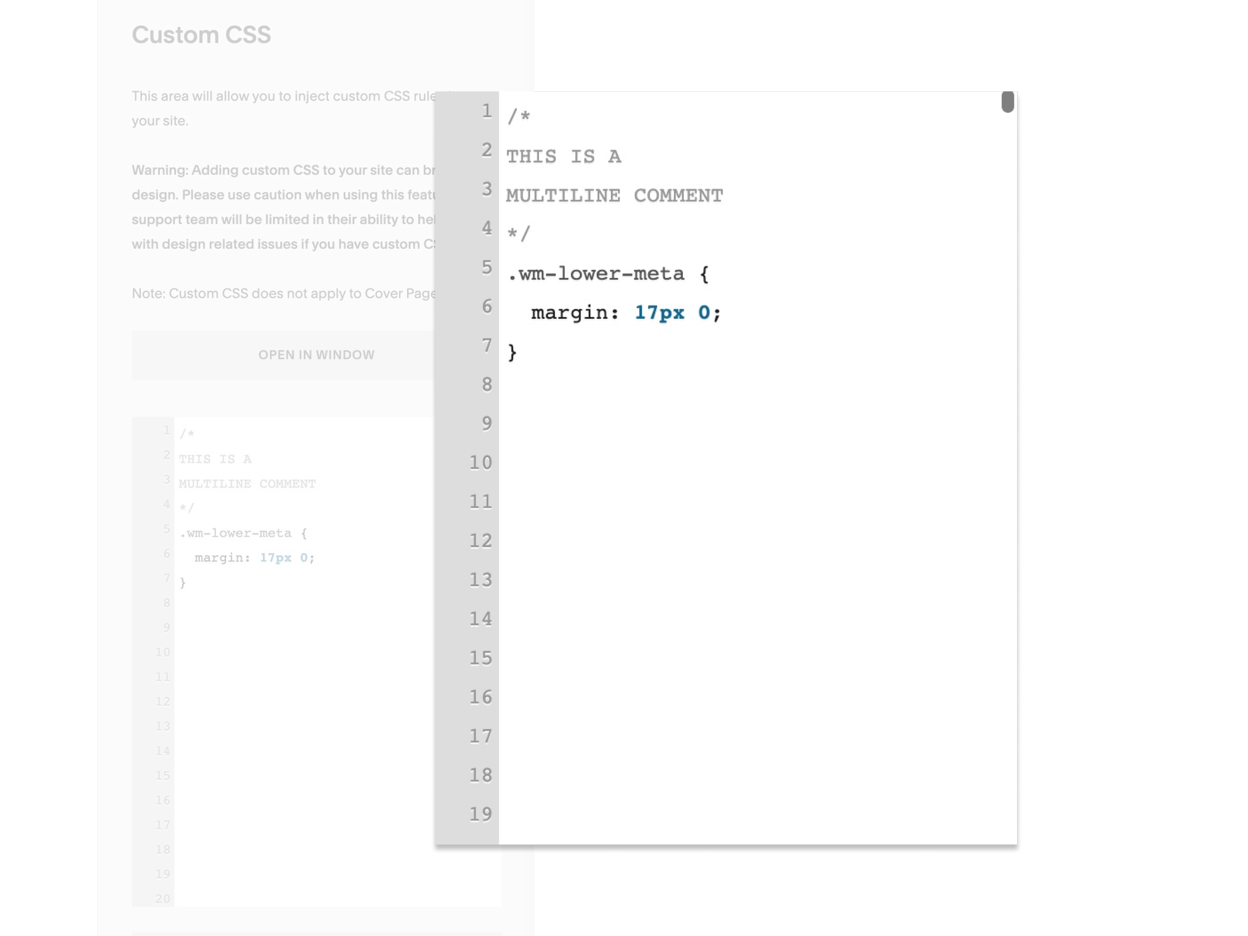 Adding Comments to your Code in Squarespace | Will Myers | Squarespace ...