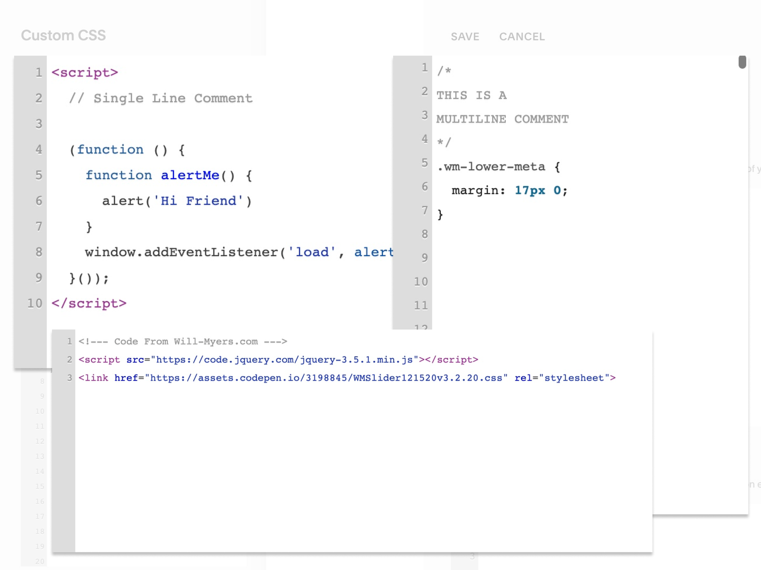Adding Comments to your Code in Squarespace | Will Myers | Squarespace ...
