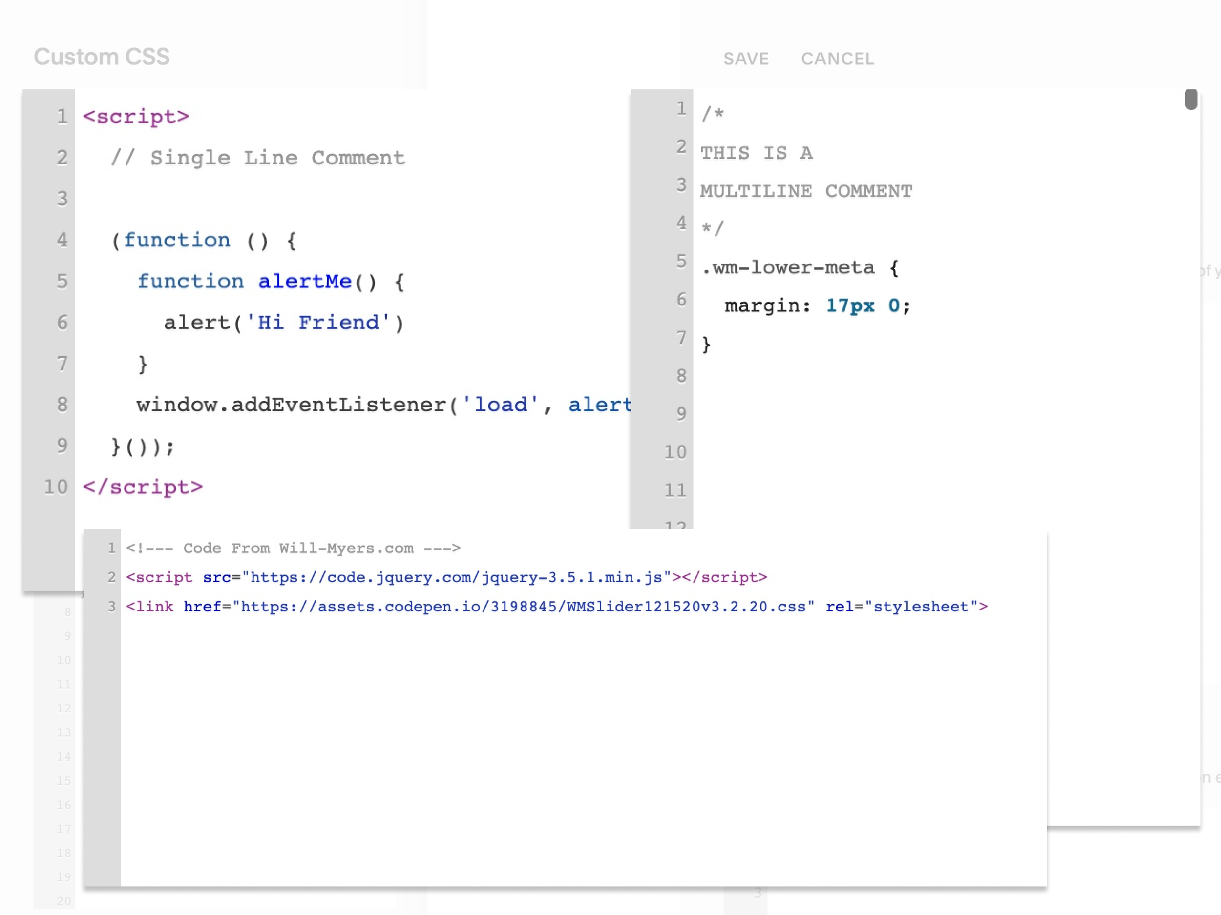 Adding Comments to your Code in Squarespace | Will Myers | Squarespace ...