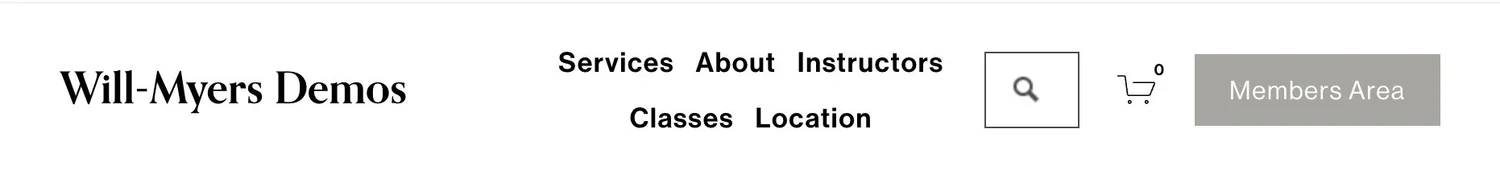 Adding A Search Icon To Your Site Header | Will Myers | Squarespace Plugins
