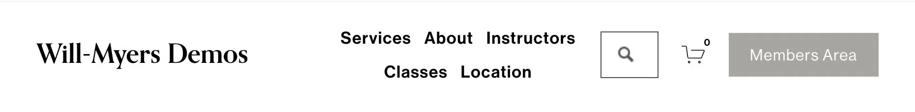 Adding A Search Icon To Your Site Header | Will Myers | Squarespace Plugins