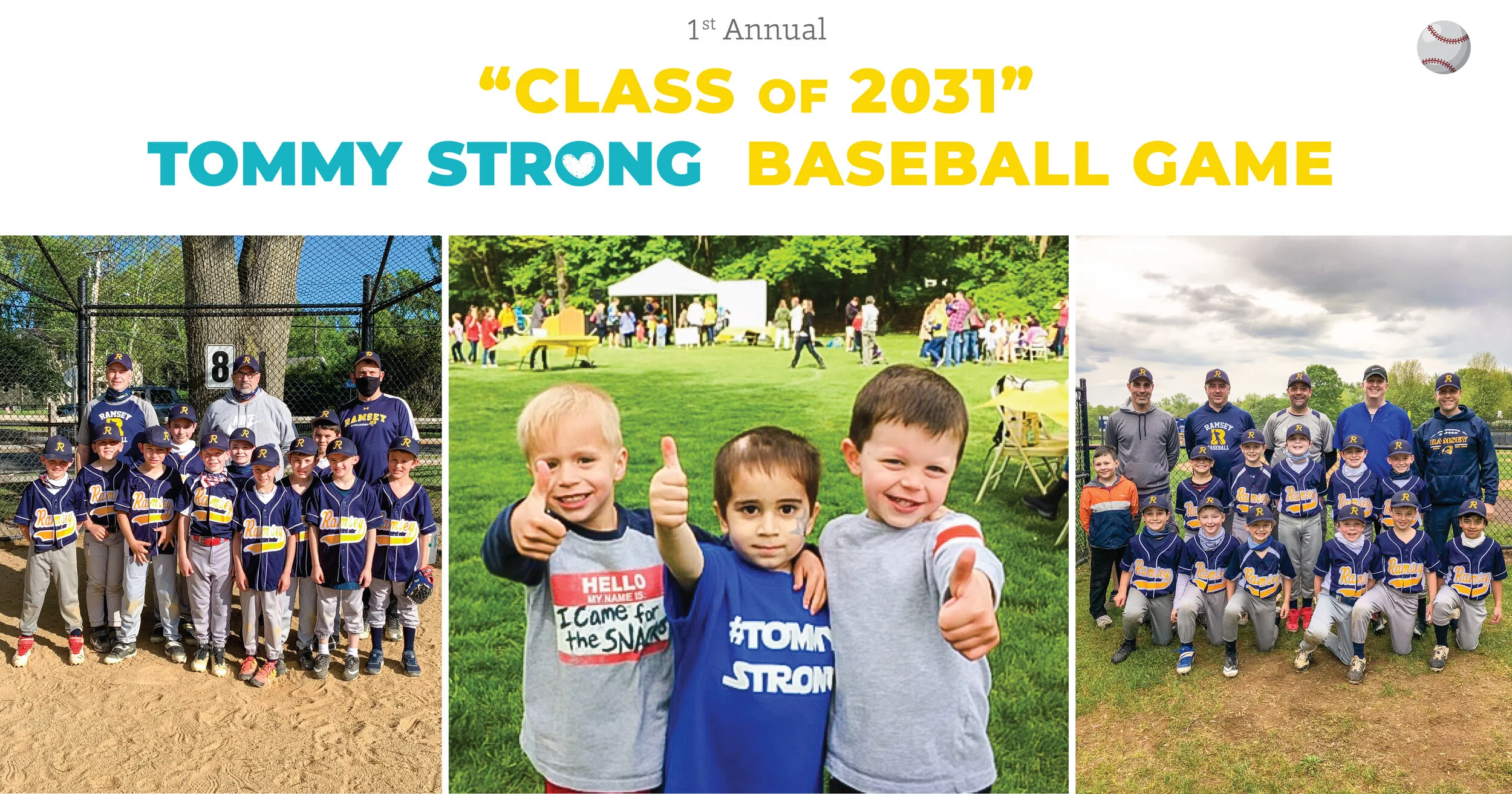 1st Annual “Class of 2031” TOMMY STRONG Baseball Game — Tommy Strong ...