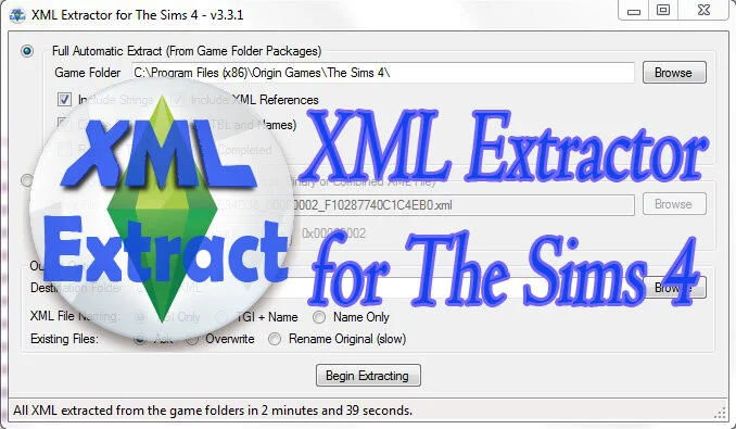 XML Extractor — SCUMBUMBO