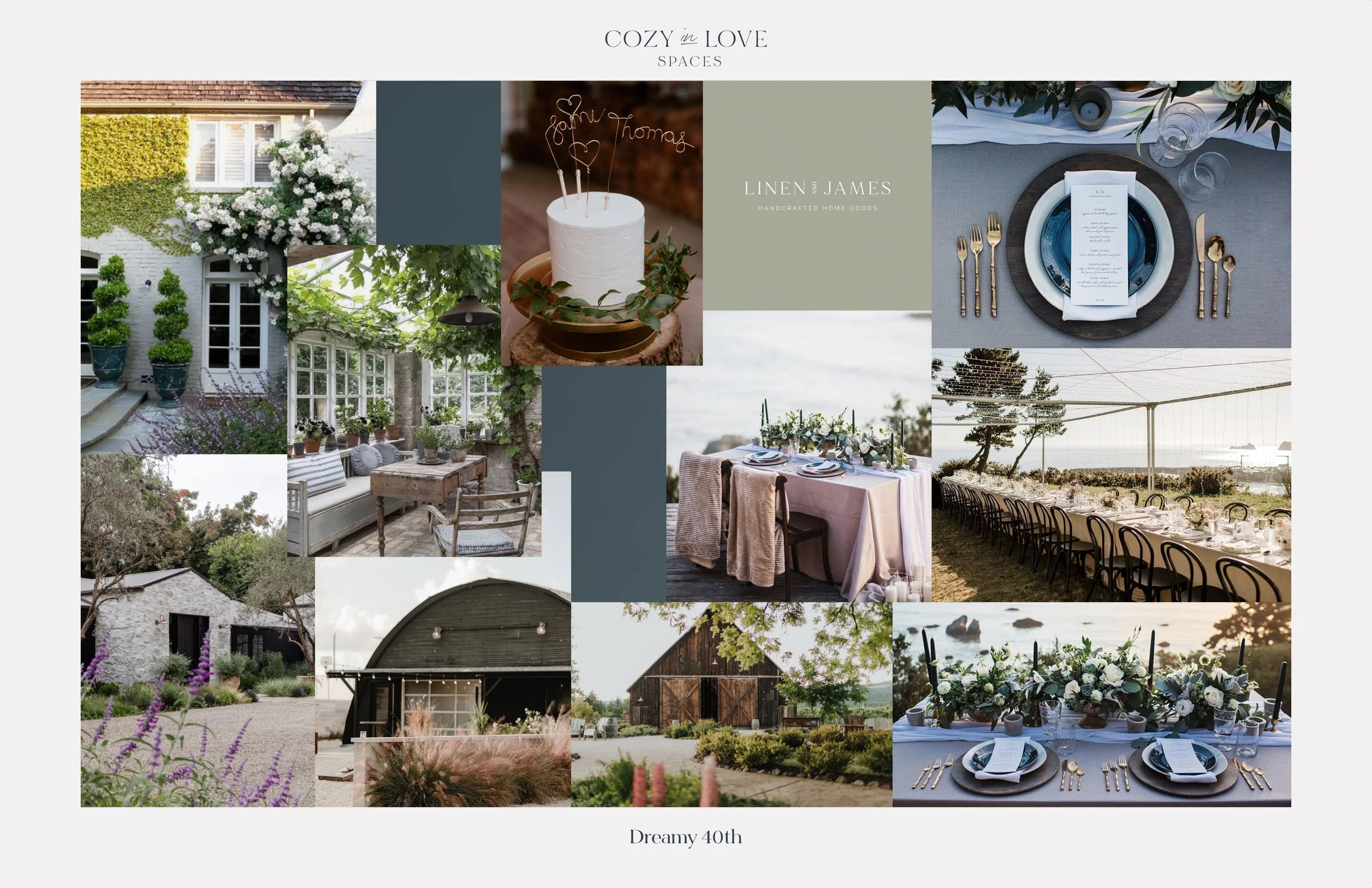 Dreamy 40th Birthday Design — Cozy in Love Spaces