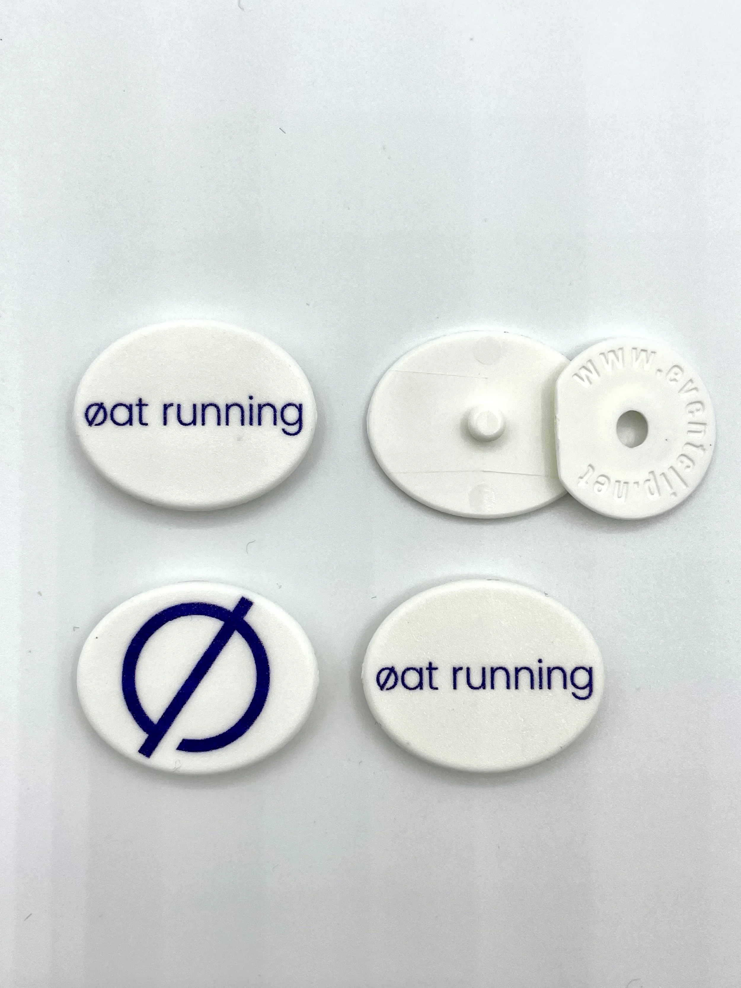 Bib Clips — oat running