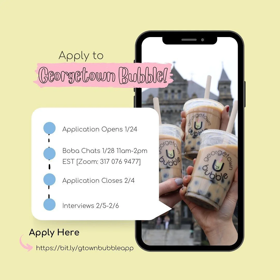 Our Menu — Georgetown Bubble