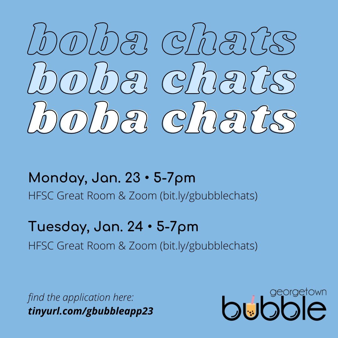 our story — Georgetown Bubble