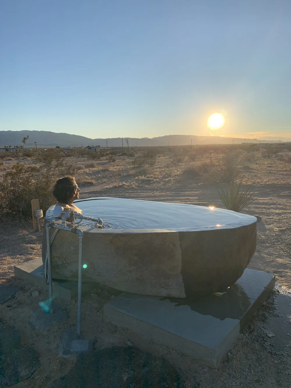 Day Soaking — Wonder Valley Hot Springs