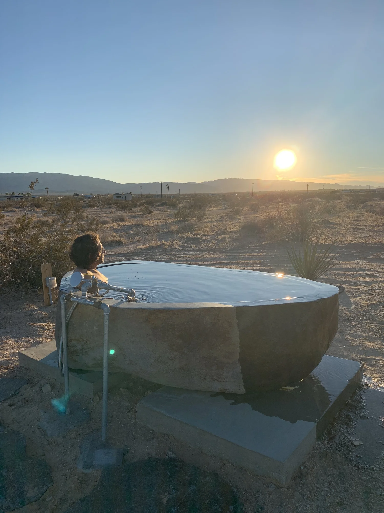 Day Soaking — Wonder Valley Hot Springs