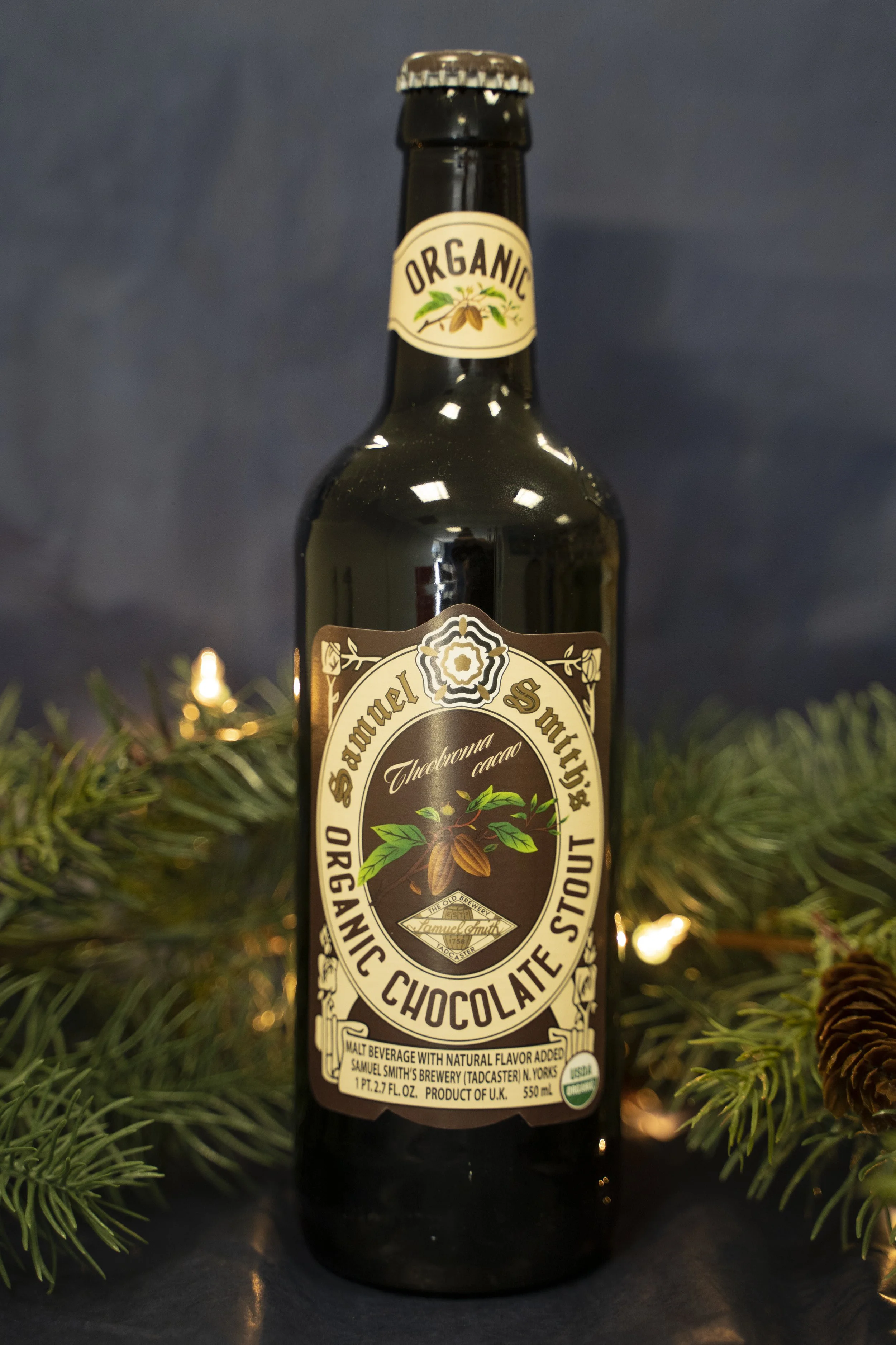 Samuel Smith Organic Chocolate Stout — Spencer & Lynn Wine and Spirit ...
