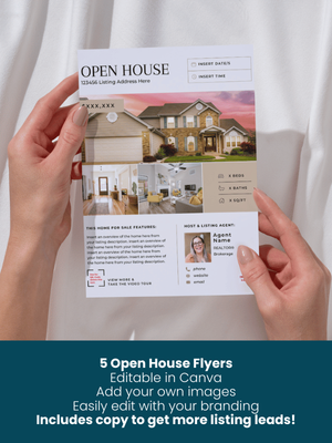 Luxury Listing Flyers - Bundle of Templates! — IDEAS FOR REAL ESTATE